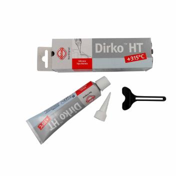 Cola Silicone Dirko Cinza Alta Temperatura Elring - Motor Automotivo ...