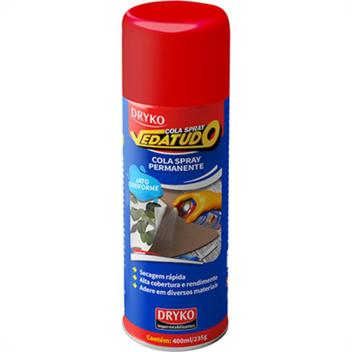 Cola Spray Vedatudo 400Ml/265G - DRYKO - Armarinhos - Magazine Luiza
