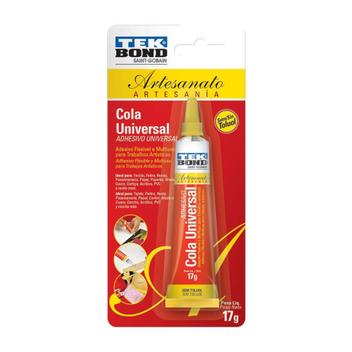 Cola Universal Tekbond 17g - TEK BOND - Cola PVC - Magazine Luiza