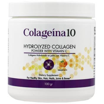 Colágeno em pó Colageina 10 com vitamina C 100mL Orange Flav ...