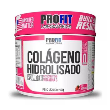 Colágeno Hidrolisado Powder 150g - Profit Morango - Colágeno - Magazine ...