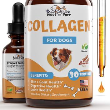 Colágeno Líquido Woof 'n' Purr para Cães - 30ml - Fitoterápicos ...