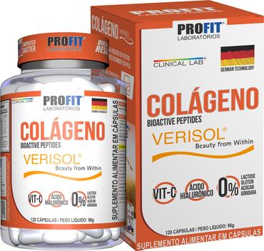Colágeno Verisol 120 Cáps Com Ácido Hialurônico - Profit Labs ...
