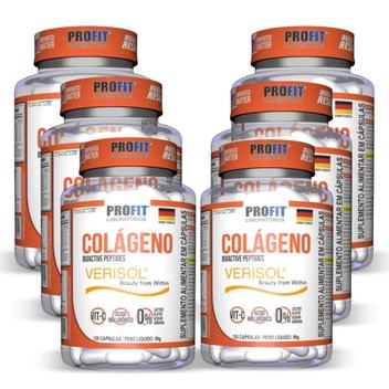 Colágeno Verisol + Vitamina C - 60 Cápsulas - Profit - Colágeno ...