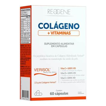 Colágeno + vitaminas verisol com 60 cápsulas - KATIGUA - Colágeno ...