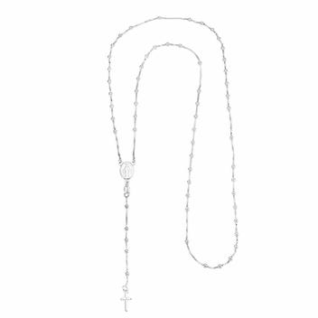 colar corrente Terço Masculino Prata 925 - Andreia Branco Acessórios ...