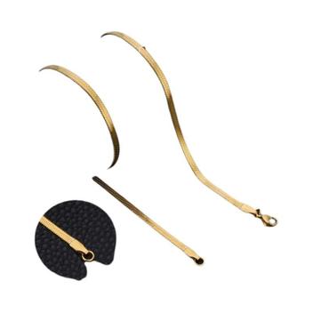 Colar de Cobra em Aço Inoxidável Dourado (40-60cm) - Masculino e ...
