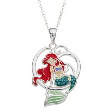 Colar Disney - A Pequena Sereia Ariel - Prata - Pulseira e Bracelete ...