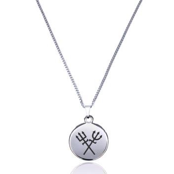 Colar Simbolo Guardiões Exú e Pomba Gira Proteção Espiritual - Balaio ...