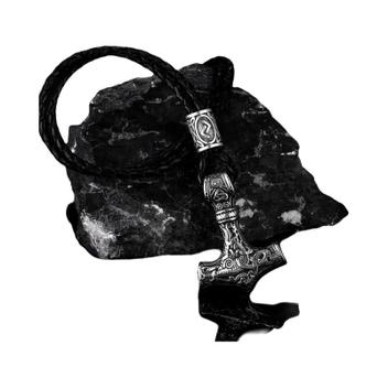 Colar Viking Martelo de Thor Mjolnir - Aço Inoxidável com Amuleto de ...