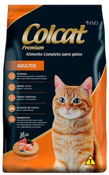 Colcat Premium - Carne,Peixe e Frango - 10kg - Ração Seca para Cachorro ...