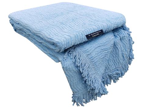 Colcha Chenille Casal Tradicional Autêntica Estilo Antigo - Uniminas ...