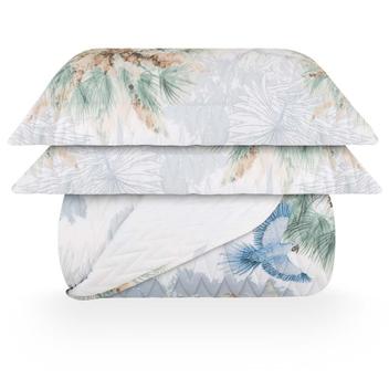 Colcha Queen 200 Fios Arara Azul - Naturalle Fashion - Cobre-Leito e ...