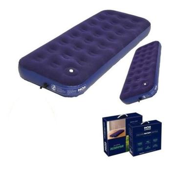 Colchão Inflável Solteiro com inflador Acoplado Multiuso - Home ...