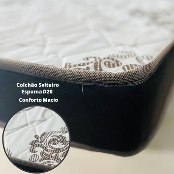Colchão Solteiro Light Espuma D20 Dcore 0,88 x 1.88 x 12cm - Colchão ...