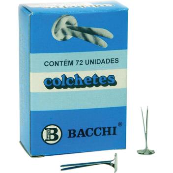 Colchete Latonados N.15 CX.C/ 72UNID. - Bacchi - Colchete - Magazine Luiza