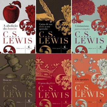 Coleção de livros c.s lewis - melhores obras 6 vol - Kit de Livros ...