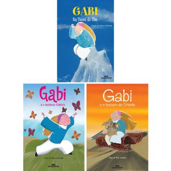 Coleção de Livros Gabi - 3 Vol: Gabi em busca da paz, Gabi e o universo ...
