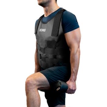 Colete De Carga Peso Funcional para Treino de Força Musculação Barra ...