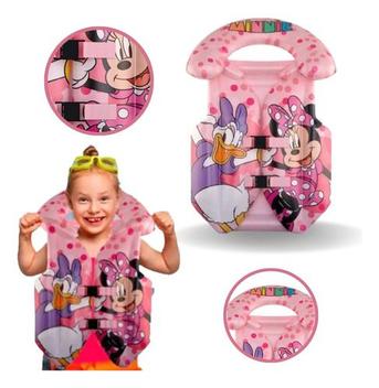 Colete Minnie Inflável Infantil Piscina 3 Anos Bebê - ETITOYS - Colete ...