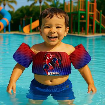 Colete Salva Vidas Infantil Boia de Braço para Praia Piscina Tema ...