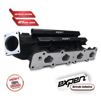 Coletor de admissão gm c20xe - single 8b - preto texturizado - Expert ...