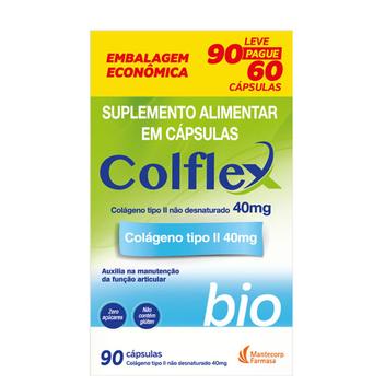 Colflex Bio 90 Cápsulas - COLFEX - Colágeno - Magazine Luiza