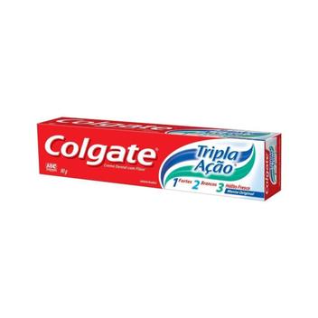 Colgate Tripla Ação Menta Original Creme Dental 90g - Creme e Gel ...
