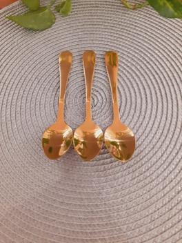 Colher de Chá ELITE COR OURO Gourmet Mix - Colher - Magazine Luiza