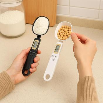 Colher de Medida Com Balança Digital - Sortida - TOP RIO - Colheres ...