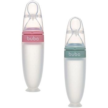 Colher Dosadora em Silicone Com Ventosa - Buba - Colher para Bebê ...