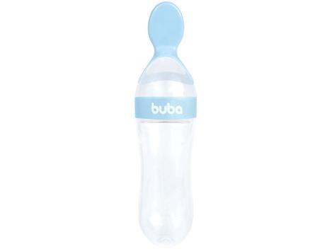 Colher Dosadora Infantil Em Silicone Buba 90ml Baby Azul - Colher ...