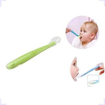 Colher Infantil Silicone 1 Talher Alimentação - Atelie - Colher para ...
