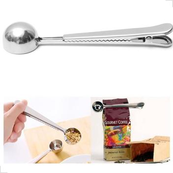 Colher Medidora Dosador Prendedor Clip Inox Café Chá Tempero - CLINK ...