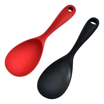 Colher Revestida Em Silicone Rígida Servir Arroz Alimentos - SQ ...