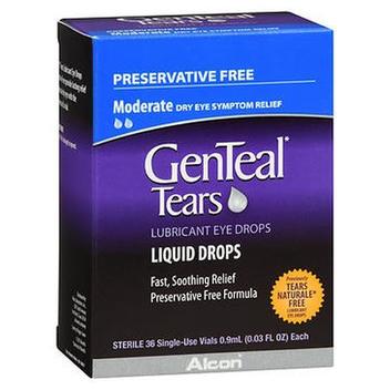 Colírio Lubrificante Genteal Tears - 36ml (4 Unidades) - Colírio ...