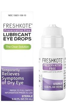 Colírio Refined Sparkler Solutions Freshkote Dry Eye Relief - Outros ...