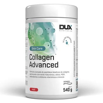 Collagen Advanced 540g Maçã Ácido Hialurônico Silício Biotina - DUX ...