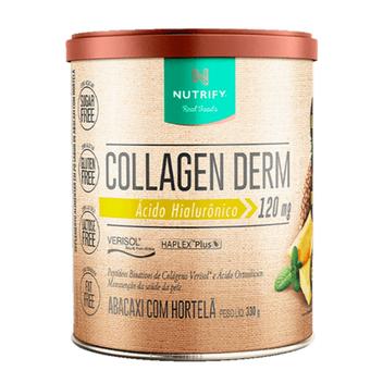 Collagen Derm - Colágeno + Ácido Hialurônico 330g - Nutrify - Colágeno ...