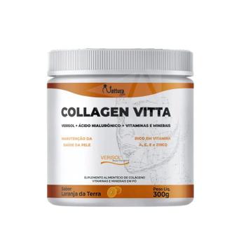 Collagen Vitta - Suplemento Alimentar em Pó - 1 Pote com 300g ...