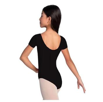 Collant manga curta ballet infantil body/ balé kids - CHARMINHO BALLET ...