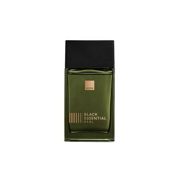 Colônia Black Essential Real Intense 100ml - Avon - Perfume Masculino ...