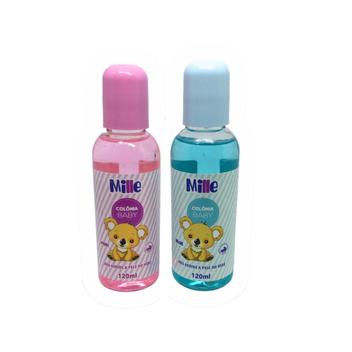 Colônia Infantil 120ml baby Mille - Água de Cheiro e Colônia para Bebê ...