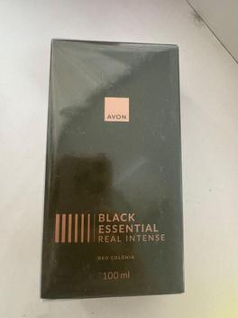 Colonia lançamento avon Black Essential real intense - Perfume ...