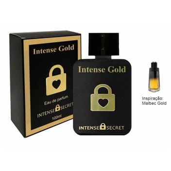 Colonia masculina 100ml intense secret intense gold (malbec gold ...