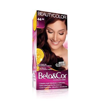 Coloração Beautycolor Bela&Cor 44.66 Borgonha - Tinta de Cabelo ...