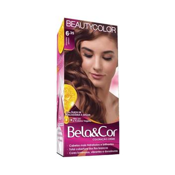 Coloração Beautycolor Bela&Cor 6.35 Chocolate Glamour - Tinta de Cabelo ...