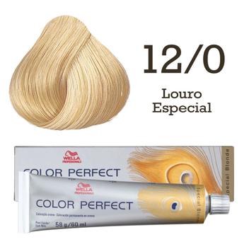 Coloração Color Perfect 12/0 Louro Especial Wella - Wella Professionals ...
