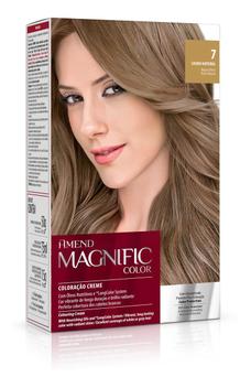 Coloração Kit Amend Magnific Color 7 Louro Natural - Tinta de Cabelo ...