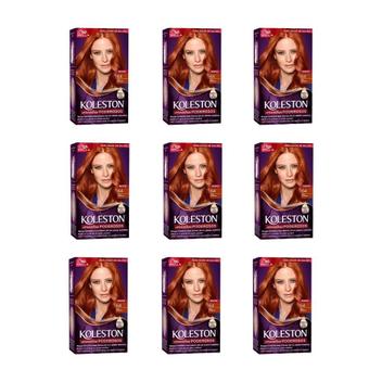 Coloraçao Koleston 64 Acaju Acobreado-Kit C/9Un - Tinta de Cabelo ...